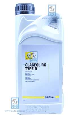 RENAULT Антифриз G11 Glaceol RX type D концентрат зеленый 1л 7711428132 ...