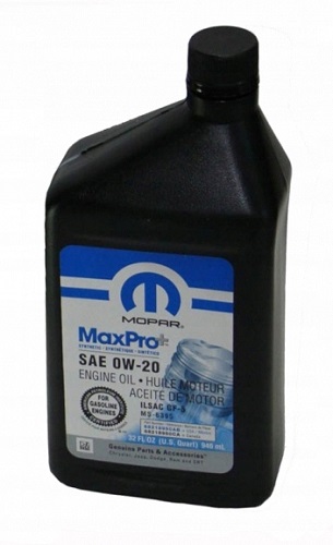 MOPAR 0W-20 MaxPro+ Engine Oil 950мл Масло моторное | Цена: 305 грн