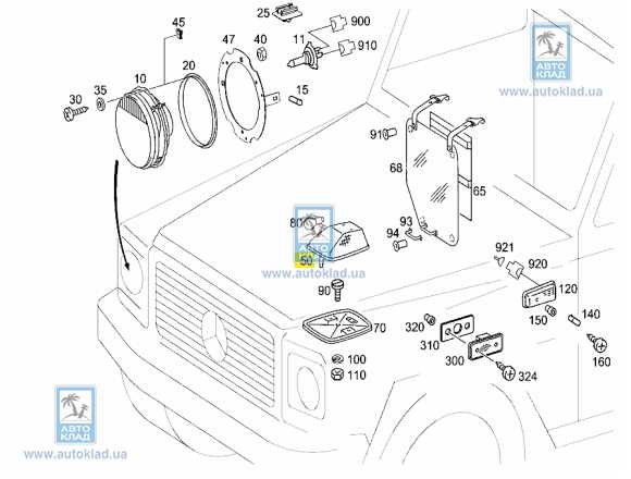 Вказівник повороту MERCEDES A0008207221 | Аналоги для MERCEDES ...